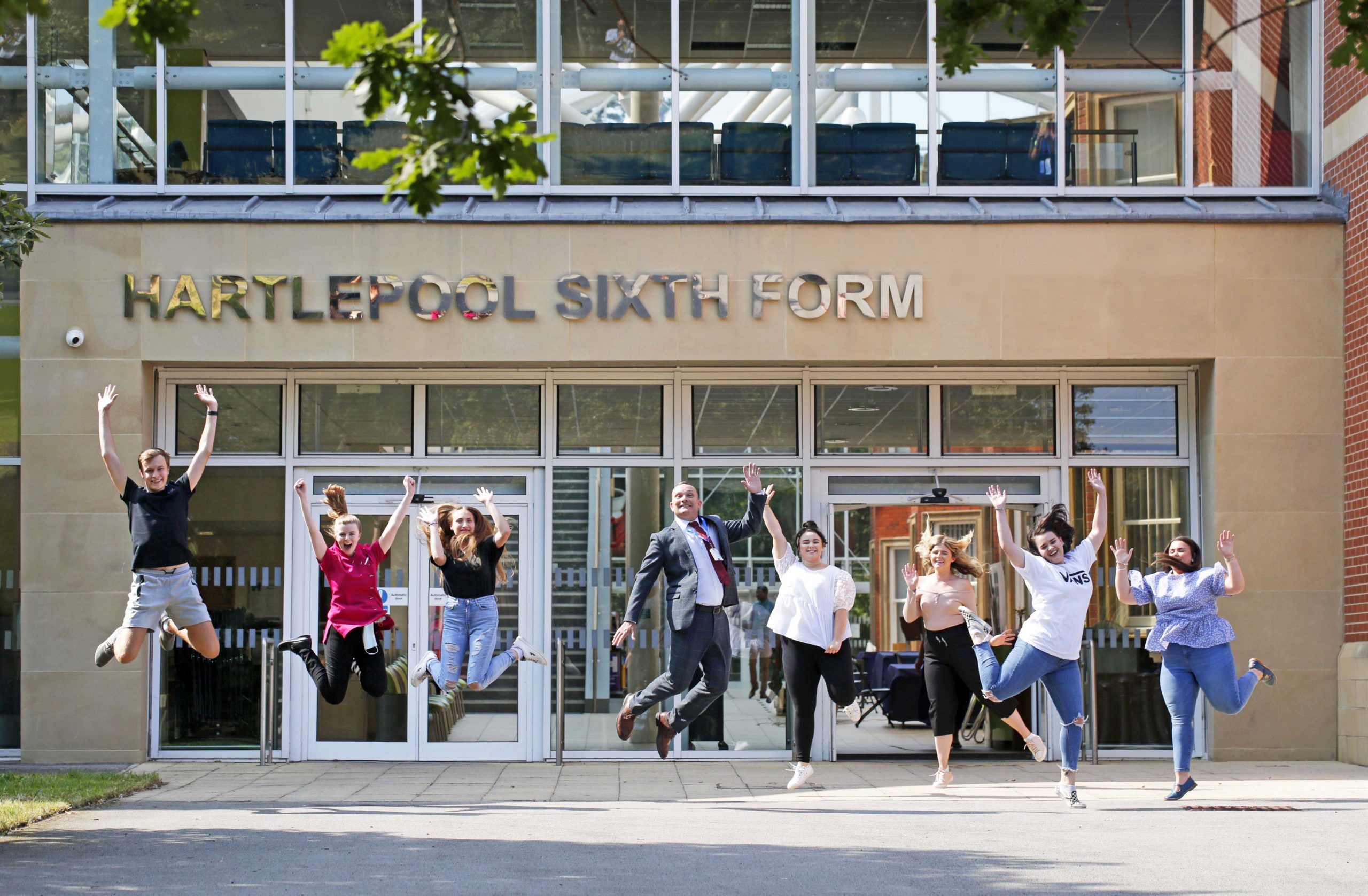 Students celebrate outstanding vocational results - Hartlepool Sixth Form
