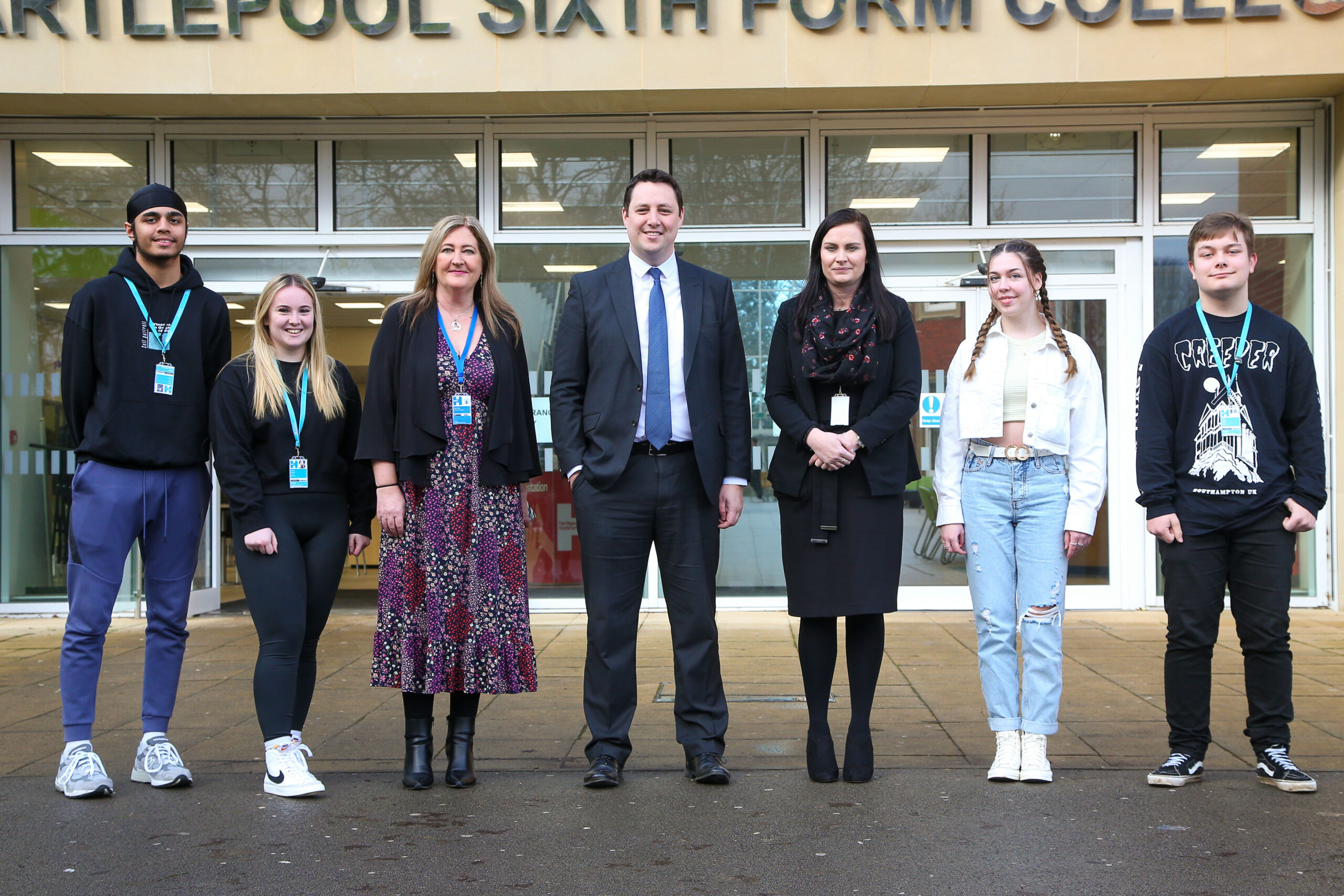 Tees Valley Mayor Ben Houchen visits Sixth Form - Hartlepool Sixth Form