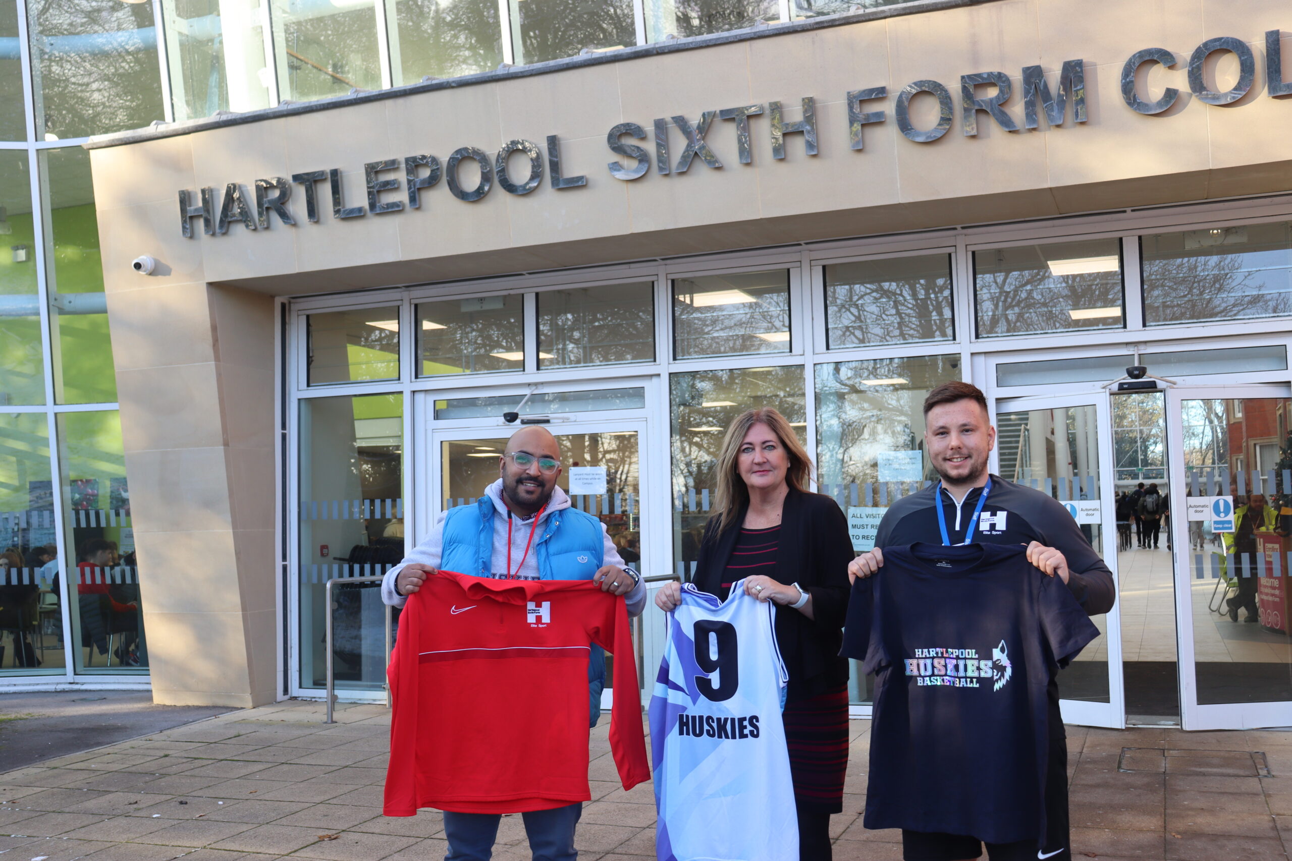 Hartlepool Sixth Form is part of the Huskies Basketball pack