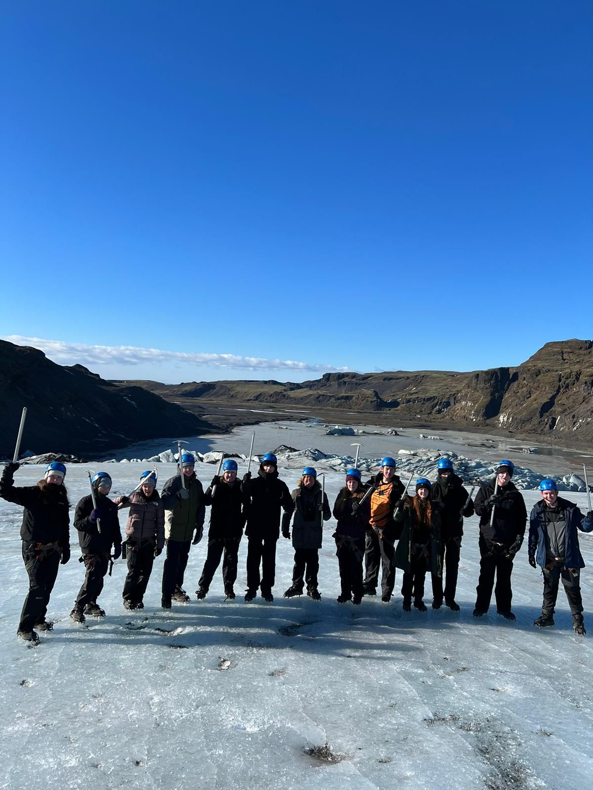 Iceland field trip for Geography students