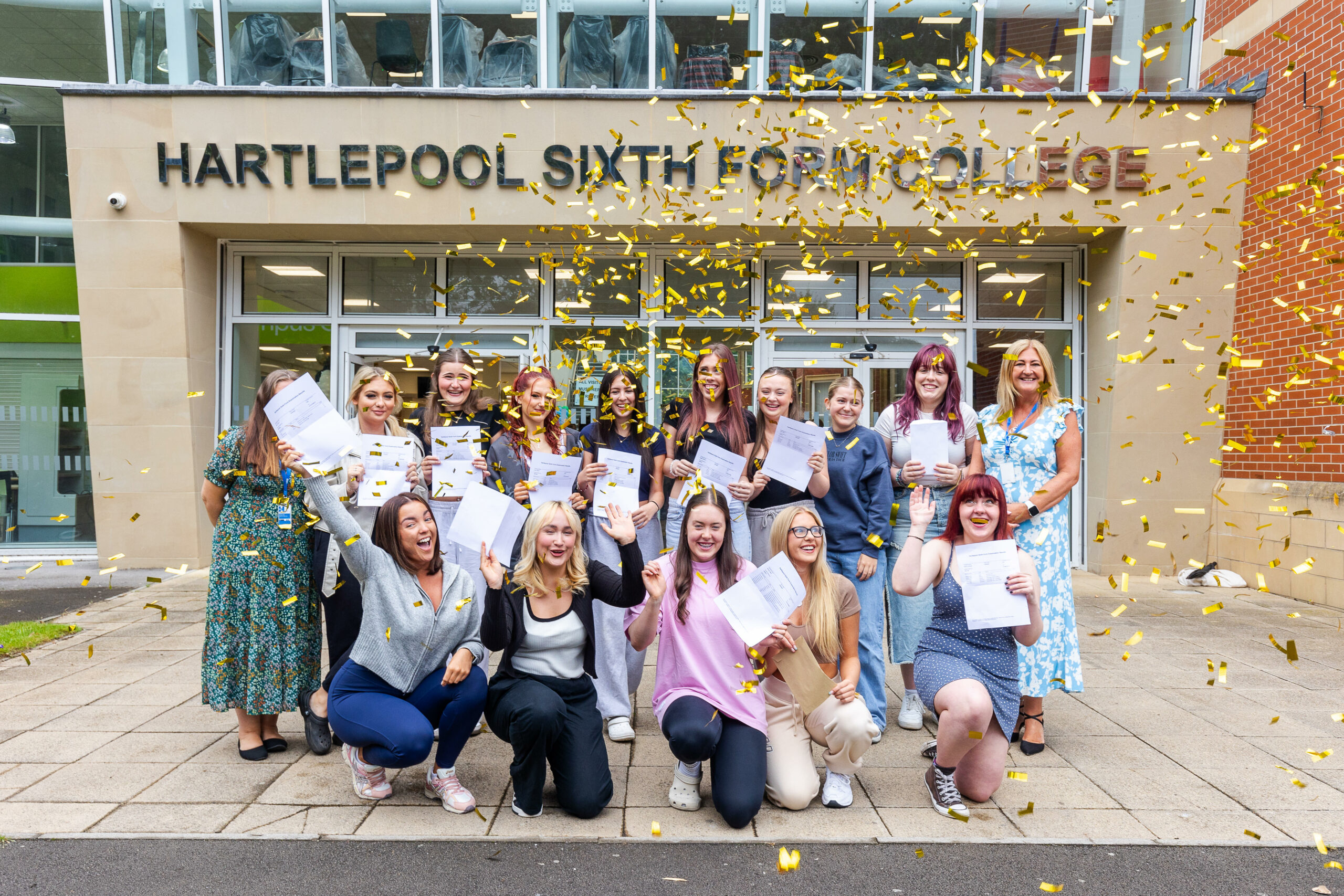 Hartlepool Sixth Form College Results Day